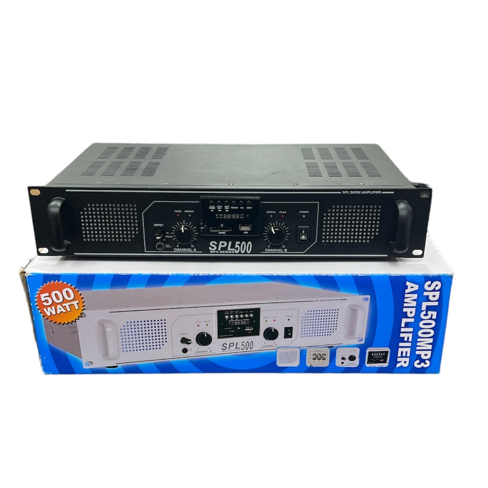 Pre-owned 500W DJ Amplifier - Skytec SPL-500 Power Amp - Own4Less